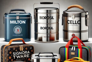 Best Stainless-Steel Lunch Boxes for Office in India (2025) · WiserKitchen